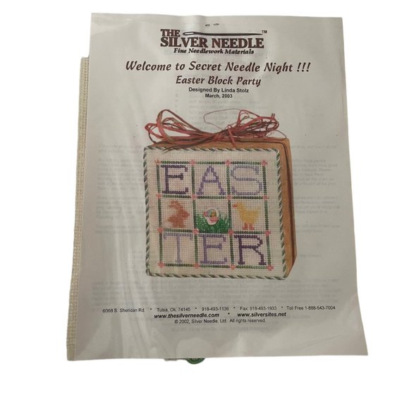 The Silver Needle | Office | The Silver Needle Cross Stitch Kit Secret ...